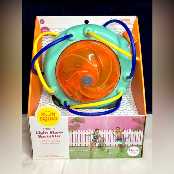 Sun Squad | Toys | Sun Squad Spinning Light Show Sprinkler | Poshmark